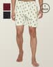 Buy Jet Black Checks+Cream+Red Boxers for Men by XYXX Online | Ajio.com