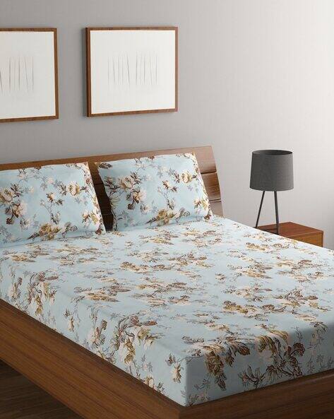Buy Blue Bedsheets for Home Kitchen by BOMBAY DYEING Online Ajio