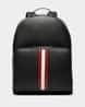 Buy Bally Mythos Leather Backpack | Black Color Men | AJIO LUXE