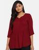 Buy Maroon Tops for Women by THE PINK MOON Online | Ajio.com