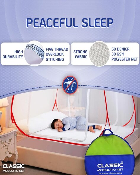 Foldable mosquito net for bed store