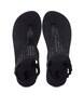 Buy Black Flat Sandals for Women by SOLETHREADS Online | Ajio.com