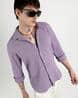 Buy Purple Shirts for Men by Campus Sutra Online | Ajio.com