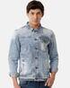 Buy Ice Blue Jackets & Coats for Men by VOI JEANS Online | Ajio.com