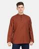 Buy Rust Shirts for Men by T-Base Online | Ajio.com