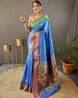 Buy Blue Sarees for Women by GRIVA DESIGNER Online | Ajio.com