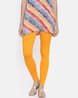Buy Saffron Leggings for Women by BITZ Online | Ajio.com