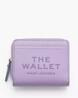 Buy MARC JACOBS The Leather Mini Compact Wallet | Lavender Color Women ...