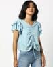 Buy Blue Tops for Women by HAWT Online | Ajio.com