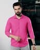 Buy Magenta pink Shirts for Men by ETHNICBASKET Online | Ajio.com