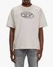 Buy DIESEL T-BOXT-Q22 Relaxed Fit Crew-Neck T-Shirt | Beige Color Men | AJIO LUXE