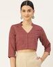 Buy Maroon Blouses for Women by Molcha Online | Ajio.com