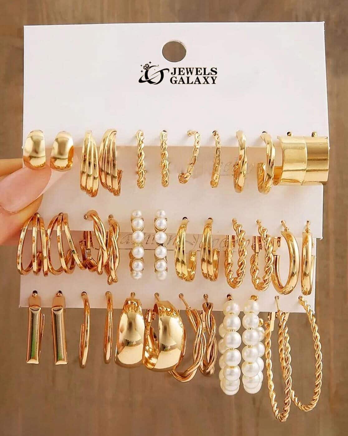 Jewels galaxy hoop earrings store