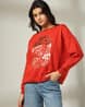 Buy Rust Sweatshirt & Hoodies for Women by DNMX Online | Ajio.com