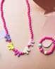 Buy Pink Fashion Jewellery for Girls by JEWELZ Online | Ajio.com