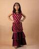 Buy Maroon Ethnic Wear Sets for Girls by MISBIS Online | Ajio.com