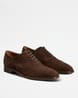 Buy Tod's 80K Leather Lace-Up Derby Shoes | Brown Color Men | AJIO LUXE