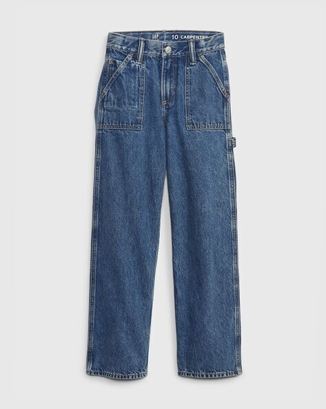 Light Wash Carpenter Fit Jeans
