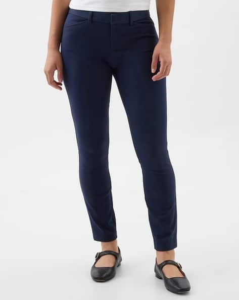Buy True Indigo Trousers Pants for Women by GAP Online Ajio
