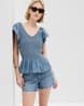 Buy Indigo Blue Tops for Women by GAP Online | Ajio.com