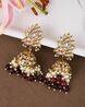 Buy Maroon Earrings for Women by DESIGNBOX Online | Ajio.com