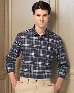 Buy Khaki Shirts for Men by NETPLAY Online | Ajio.com