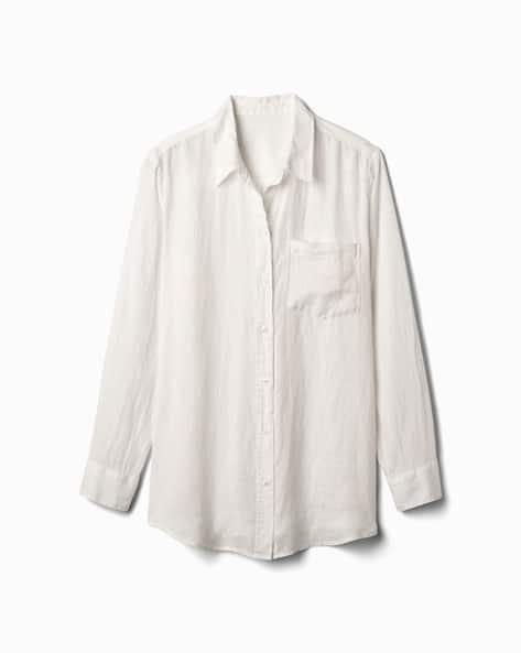 Gap womens boyfriend shirt store