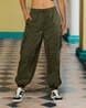 Buy Olive Green Track Pants for Women by Teamspirit Online | Ajio.com