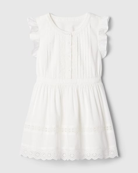 Buy White Dresses Frocks for Girls by Gap Kids Online Ajio