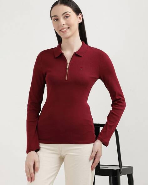 Buy Red Tshirts for Women by TOMMY HILFIGER Online Ajio