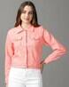 Buy Coral Jackets & Coats for Women by SHOWOFF Online | Ajio.com