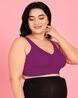 Buy Wine Bras for Women by Curvy Love Online | Ajio.com