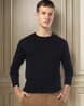 Buy Navy Blue Sweaters & Cardigans for Men by NETPLAY Online | Ajio.com
