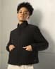 Buy Jet Black Jackets & Coats for Women by Teamspirit Online | Ajio.com