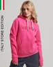 Buy Raspberry Pink Sweatshirt & Hoodies for Women by SUPERDRY Online ...