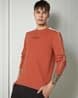Buy Rust Orange Sweatshirt & Hoodies for Men by Teamspirit Online ...