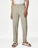 Buy Stone Trousers & Pants for Men by Marks & Spencer Online | Ajio.com