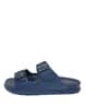 Buy Navy blue Flip Flop & Slippers for Men by DOUBLEU Online | Ajio.com