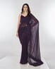 Buy Burgundy Sarees for Women by GRIVA DESIGNER Online | Ajio.com