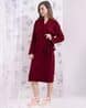 Buy Maroon Towels & Bath Robes for Home & Kitchen by Lacylook Online ...
