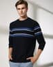 Buy Navy Blue Sweatshirt & Hoodies for Men by NETPLAY FOR TRENDS SELECT ...