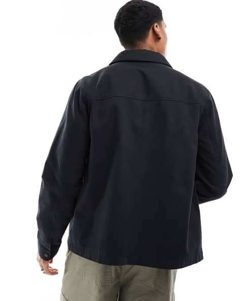 Buy Black Jackets & Coats for Men by ASOS DESIGN Online | Ajio.com