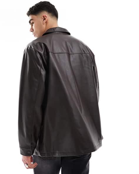 Buy Brown Jackets & Coats for Men by ASOS DESIGN Online | Ajio.com