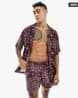 Buy Burgundy Shirts for Men by ASOS DESIGN Online | Ajio.com