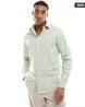 Buy Sage Green Shirts for Men by ASOS DESIGN Online | Ajio.com