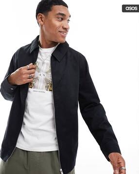 Buy Black Jackets & Coats for Men by ASOS DESIGN Online | Ajio.com