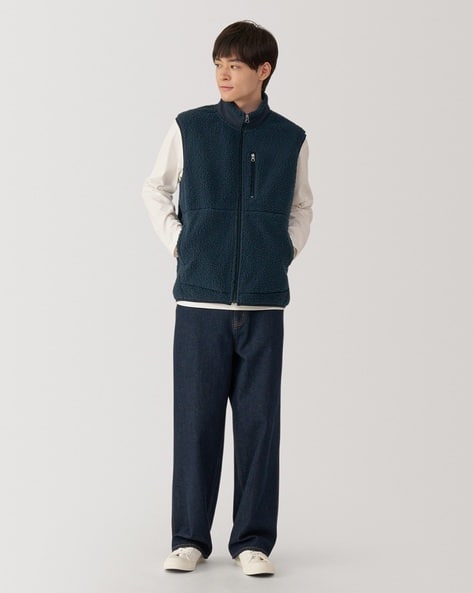 Buy Navy Blue Jackets & Coats for Men by MUJI Online | Ajio.com
