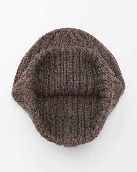 Buy Dark Moc Grey Caps & Hats for Men by MUJI Online | Ajio.com