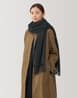 Buy Charcoal Black Stoles & Scarves for Women by MUJI Online | Ajio.com