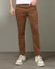 Buy Khaki Brown Trousers & Pants for Men by NETPLAY Online | Ajio.com